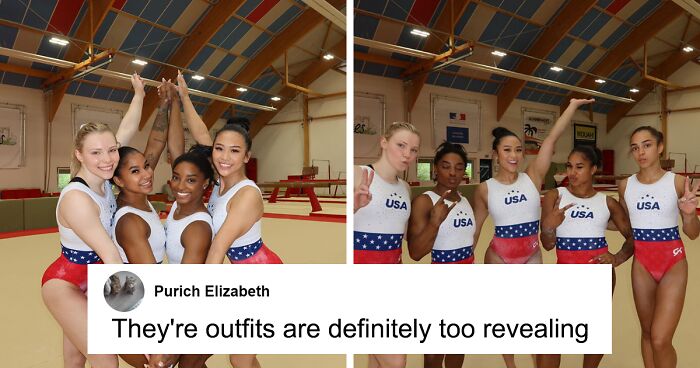Simone Biles Posts Photo Of U.S. Gymnastics Team In Their Uniforms ...