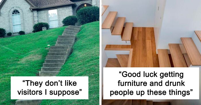 50 Times Designers Went Ahead To Make The Worst Stairs Nobody Asked For ...