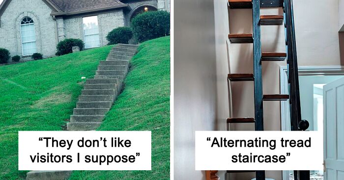 50 Times Designers Went Ahead To Make The Worst Stairs Nobody Asked For ...