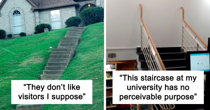 50 Times Designers Went Ahead To Make The Worst Stairs Nobody Asked For ...