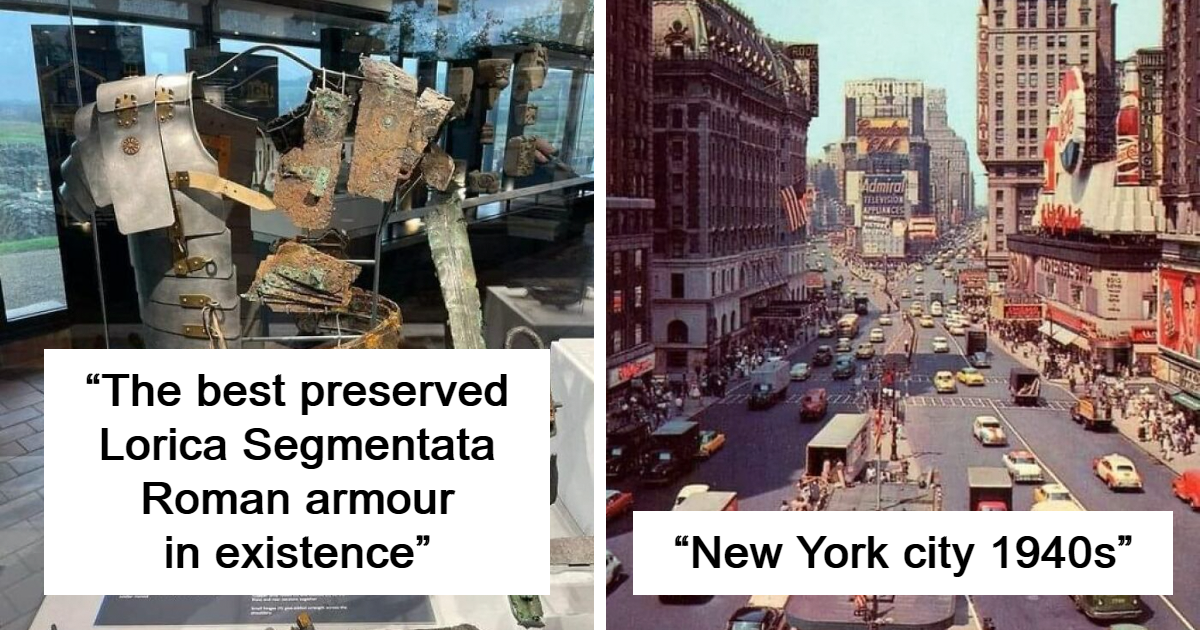 40 Fascinating Historical Photos And Discoveries That Teach Us About ...