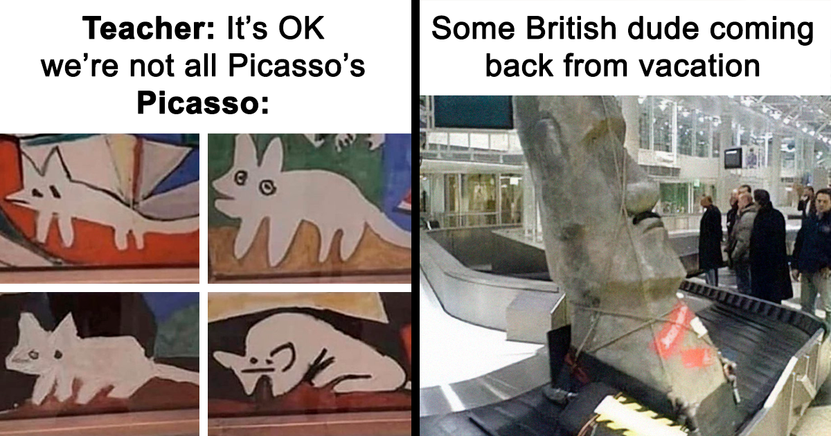 50 Hilariously Relatable Art History Memes That Prove Nothing Has ...