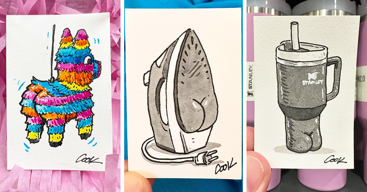 Brian Cook’s Cheeky Drawings Might Make Your Day (35 Pics) | Bored Panda