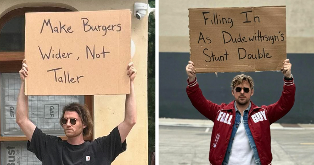 50 Times “Dude With Sign” Did Everyone A Service And Protested Everyday ...