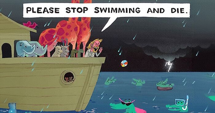 ToonHole Chris: 27 Hilariously Dark Comics With Surprising Twists (New ...
