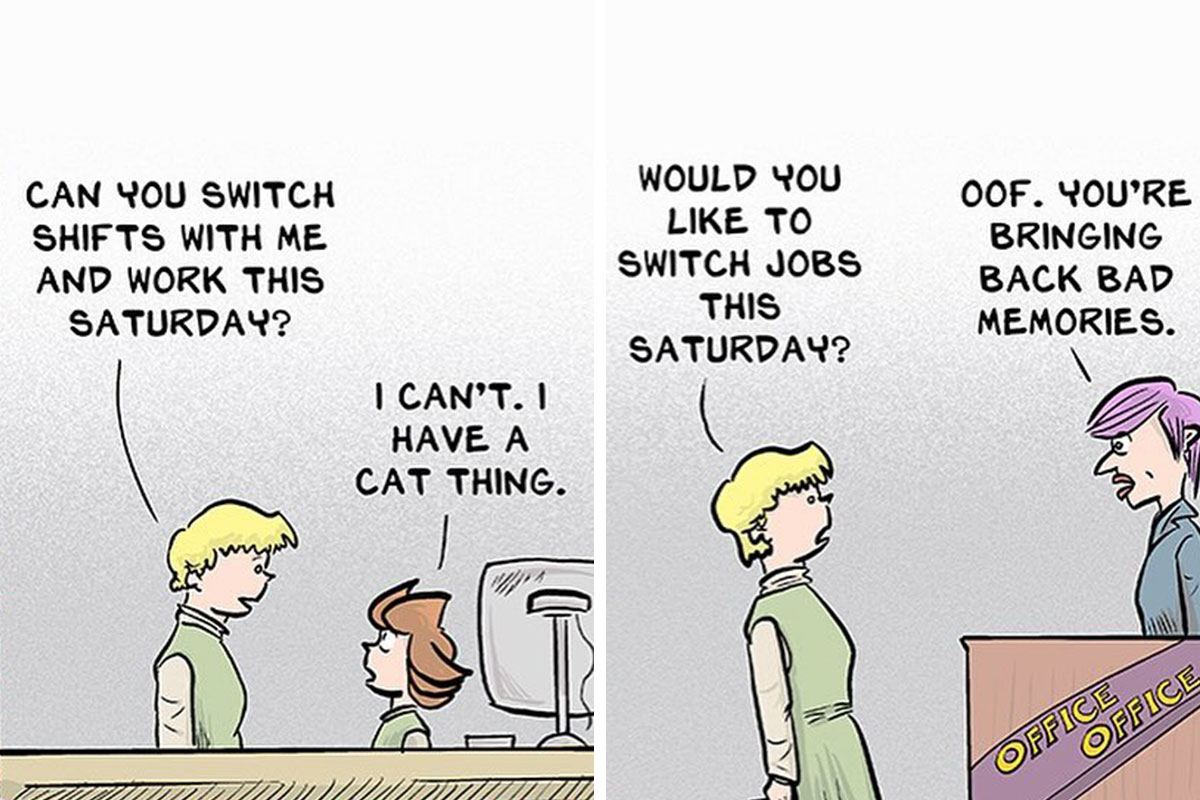 Artist Creates Humorous Comics About Retail Employees, And Here Are His ...