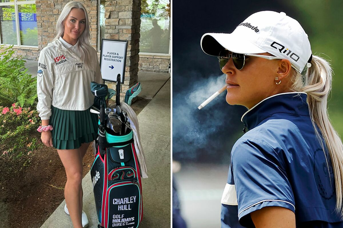 Golfer Charley Hull Fears Smoking Ban May Impact Her Chances Of Winning ...