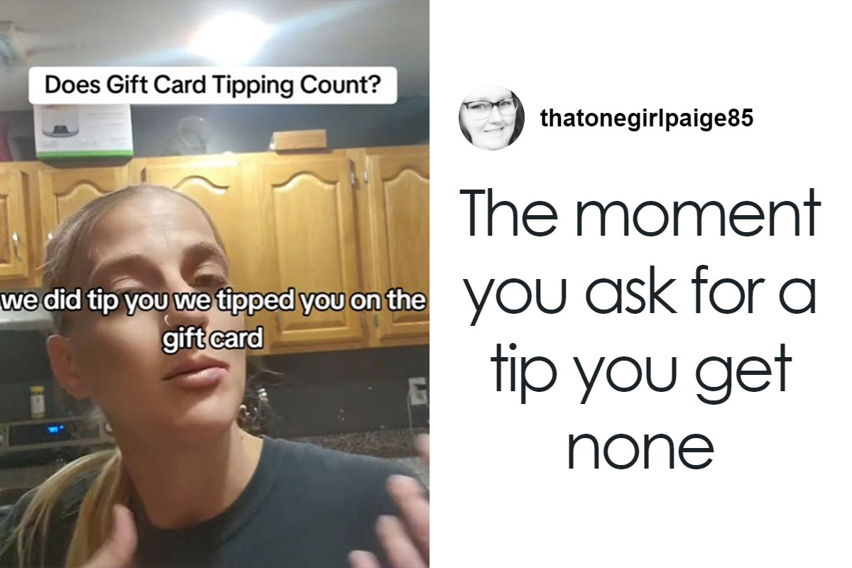 “Tipping Is Out Of Control”: Waitress Rejects 35% Gift Card Tip ...
