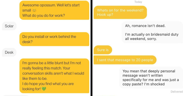 50 Strange, Cringe And Bizarre Screenshots From Dating Apps | Bored Panda