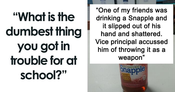 30 Of The Dumbest Reasons Why Students Got In Trouble In School | Bored ...