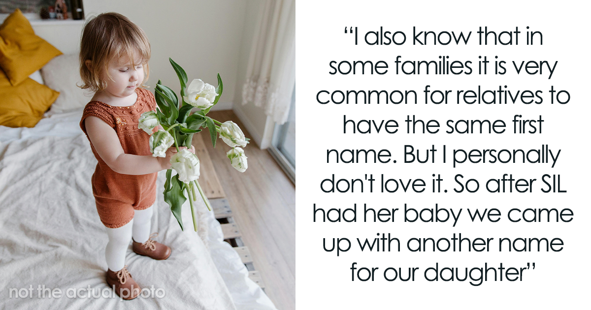 Woman’s Dream Baby Name Gets Lifted By SIL So She Just Picks Another ...