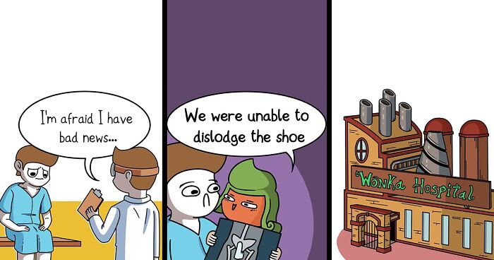 Danish Artist Creates Simple, Yet Entertaining Comics Illustrating ...