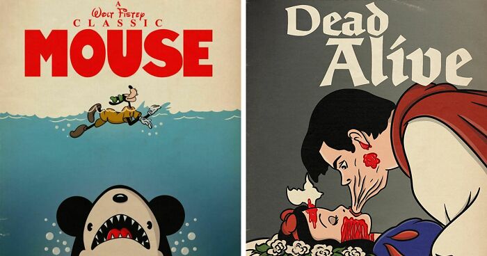 39 Horrifyingly Nostalgic Cartoon Makeovers, By This Artist (New Pics)