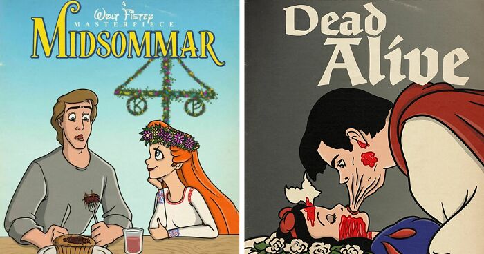 39 Horrifyingly Nostalgic Cartoon Makeovers, By This Artist (New Pics)