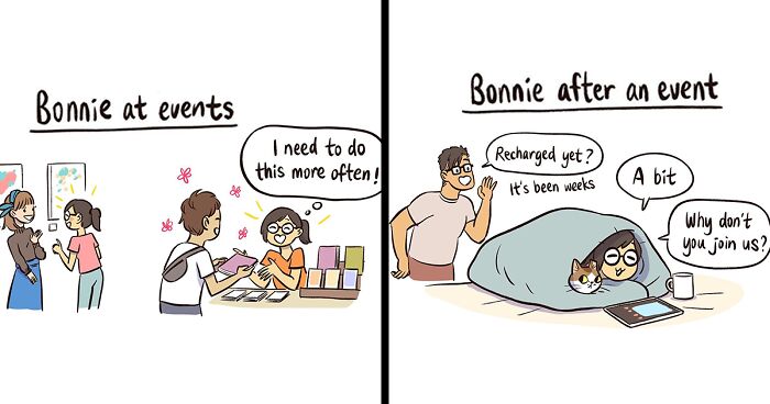 20 New Comics By This Artist That You Might Relate To If You’re In A ...