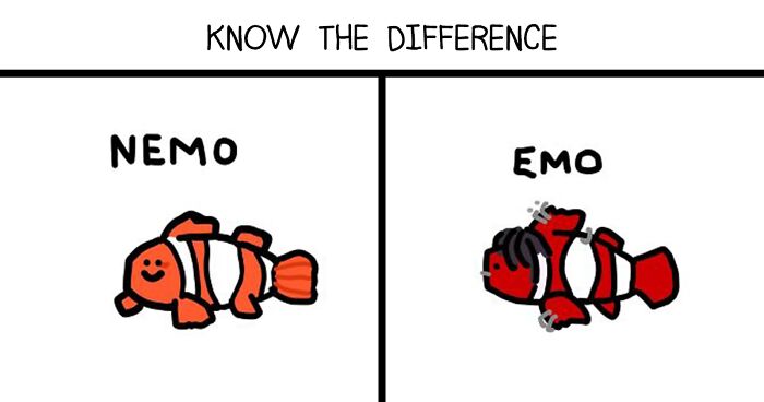 22 Illustrations Highlighting The Funny Differences Between Words That ...