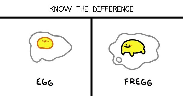 22 Illustrations Highlighting The Funny Differences Between Words That ...