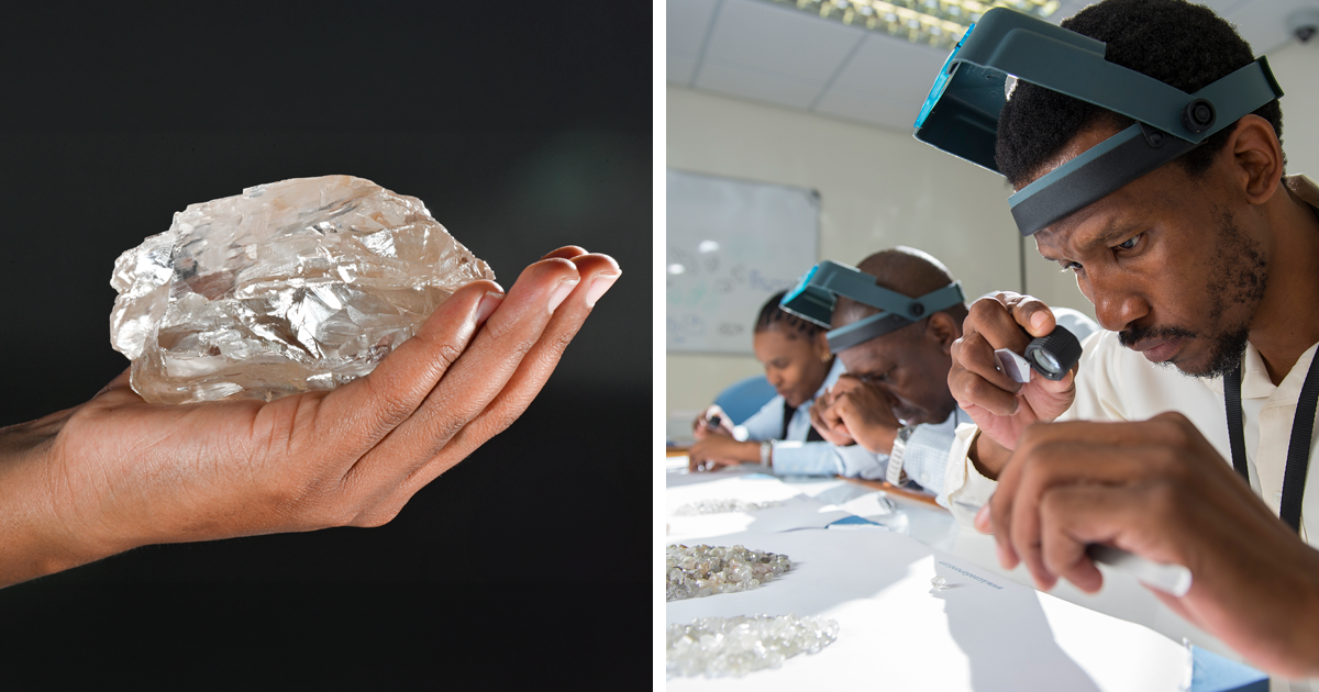Miners Find The Second Biggest Diamond Ever And It’s 2,492 Carats ...