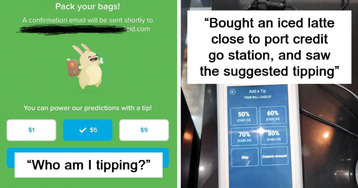 50 Times Tipping Went Too Far And People Had To Shame It Online