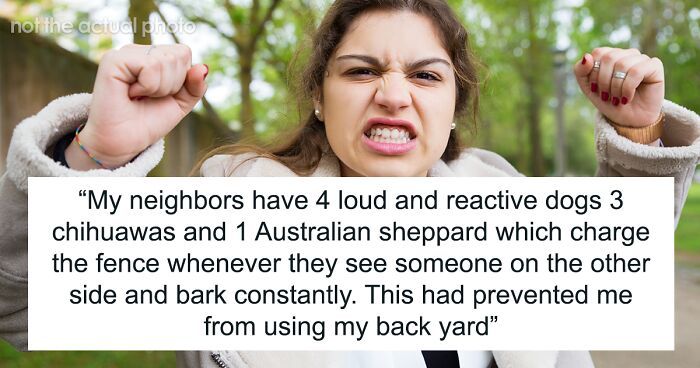Bad Neighbors Scream At Lady For Using Her Own Yard Due To Their ...