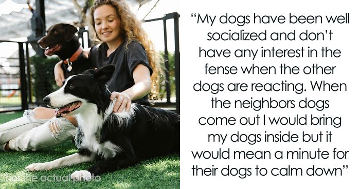 Bad Neighbors Scream At Lady For Using Her Own Yard Due To Their ...