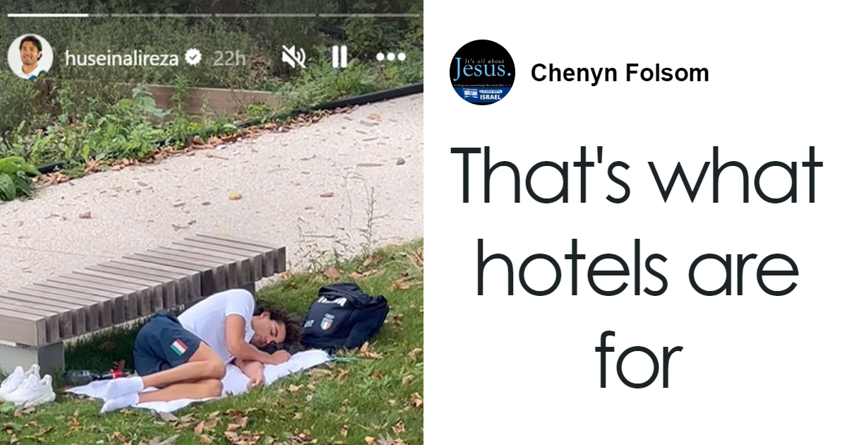 “Inexcusable”: Viral Swimmer Spotted Sleeping In Park Amid Olympic ...