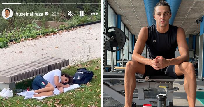 “Inexcusable”: Viral Swimmer Spotted Sleeping In Park Amid Olympic ...