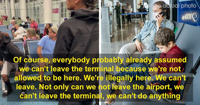 Flight Full Of Passengers Stranded In Airport Are Unable To Leave The ...