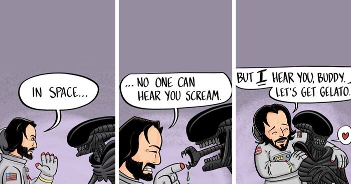 This Artist Turns Spooky Inspirations Into 27 Funny Comics (New Pics ...