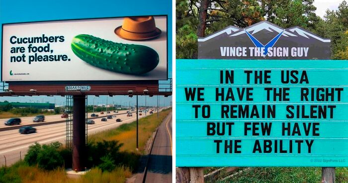 50 Of The Funniest And Most Baffling Signs That People Found In The Wild