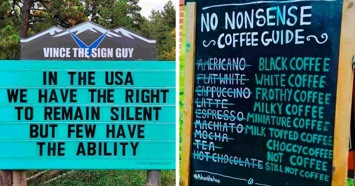 50 Of The Funniest And Most Baffling Signs That People Found In The Wild