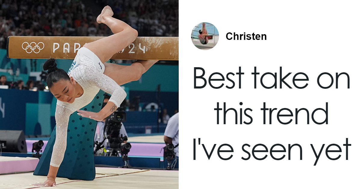 Suni Lee Wins Viral Olympic Trend By Making Fun Of Her Fall During ...
