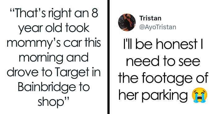 An 8-Year-Old Drove Herself For 25 Mins To Shop At Target And Here Are ...