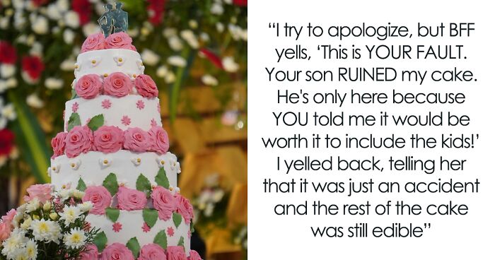 Wedding Drama Ensues After 4YO Ruins Cake With His Hands, Bride Kicks ...