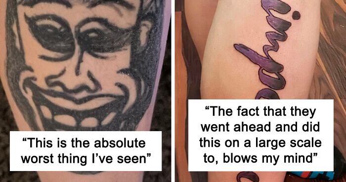This Facebook Group Shares Pictures Of Tattoos They Believe Shouldn’t ...