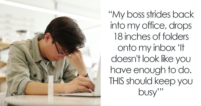 Boss Punishes Employee With More Work Just Because He “Doesn’t Look ...