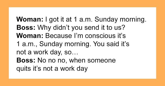 Boss Tries To Intimidate Quitting Worker Into Staying, Is Unaware He’s ...