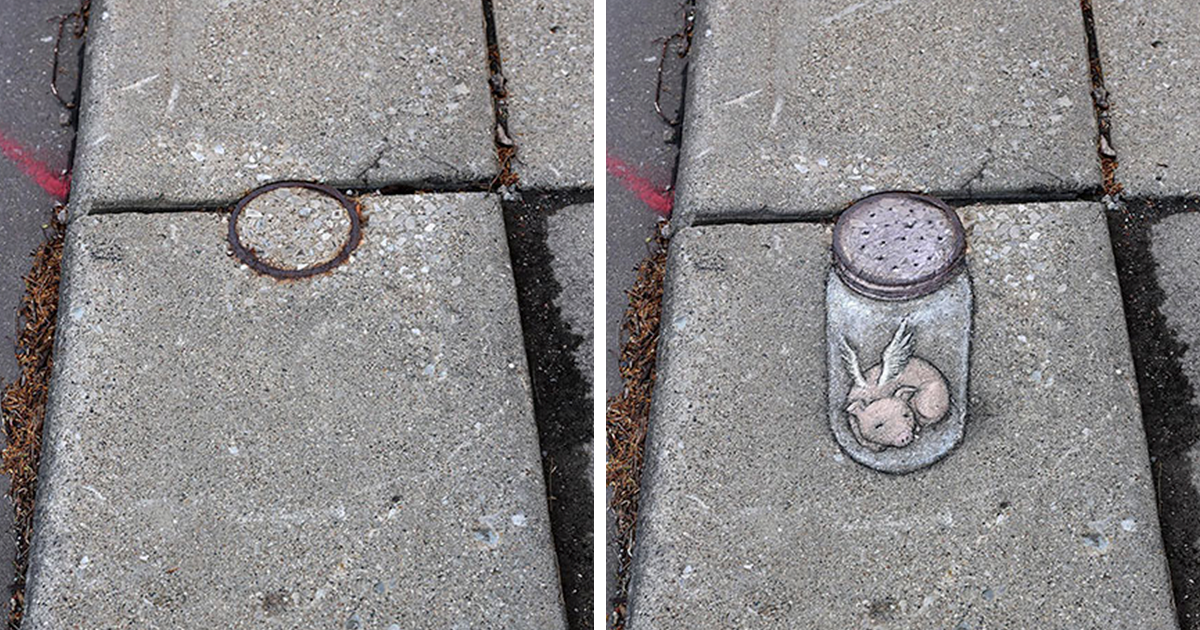 30 New Doodled Creatures That Popped Up In Unexpected Places, By David Zinn