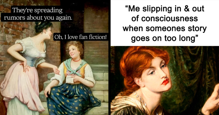 50 Classical Art Paintings That Were Reused To Create Relatable Memes ...
