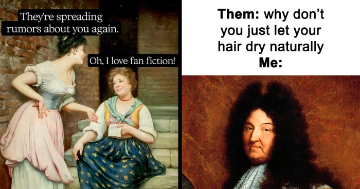 50 Classical Art Paintings That Were Reused To Create Relatable Memes ...