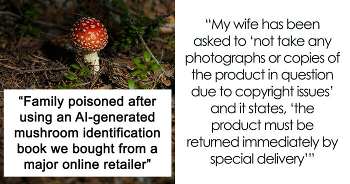 “My Entire Family Was In Hospital”: Family Finds Out Mushroom Book Was ...
