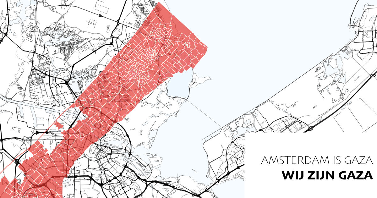 I’ve Overlaid Gaza’s Map Onto 27 Cities To Show The Scale Of Danger And ...