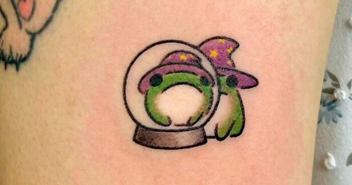 50 Adorable, Creative And Just Awesome Frog Tattoos To Send To Your ...