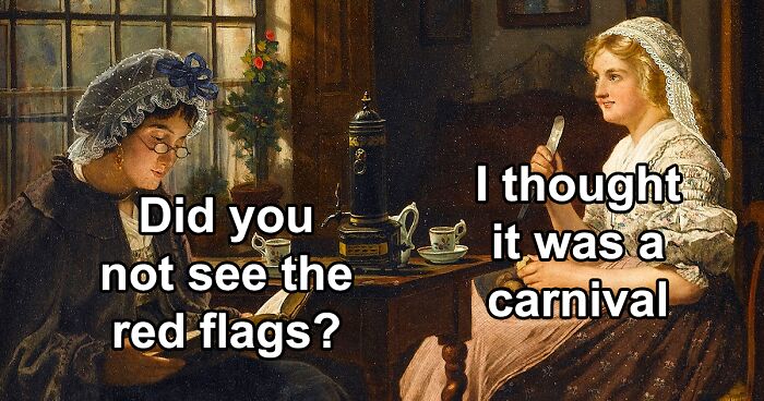 30 Relatable Memes That Combine Classical Art With Situations From ...