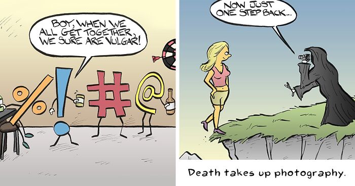 This Artist Has The Talent To Make People Laugh With Single-Panel Jokes ...