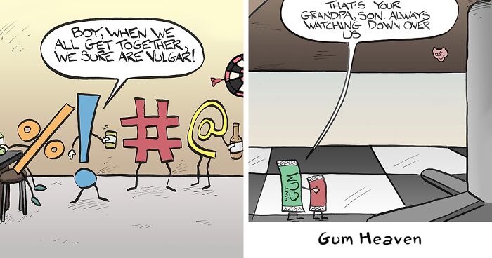 This Artist Has The Talent To Make People Laugh With Single-Panel Jokes ...