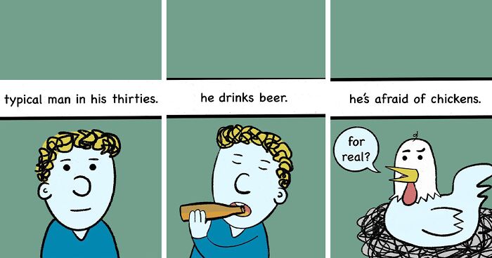 41 Comics Featuring Ridiculous Situations And Random Endings | Bored Panda