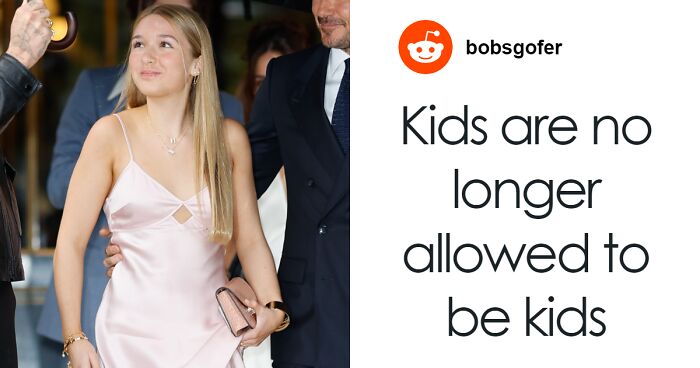 Harper Beckham, 13, Sparks Controversy With “Inappropriate” Pink Satin ...