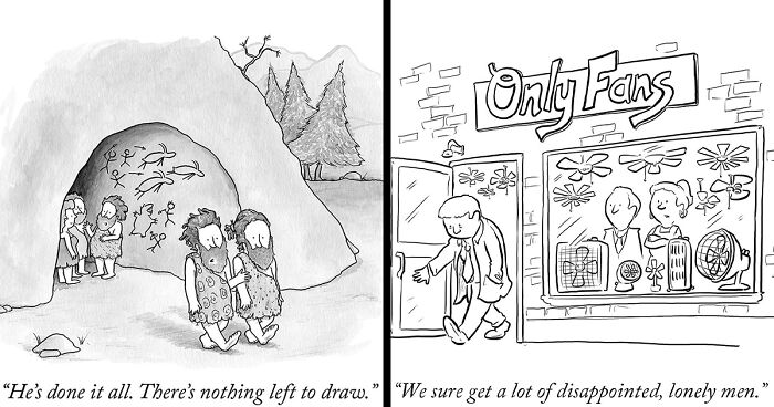 20 Sharp And Humorous One-Panel Comics By This New Yorker Cartoonist ...