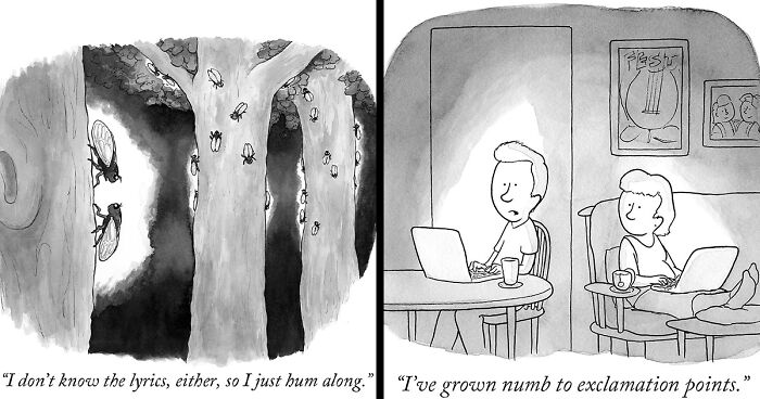 20 Sharp And Humorous One-Panel Comics By This New Yorker Cartoonist ...